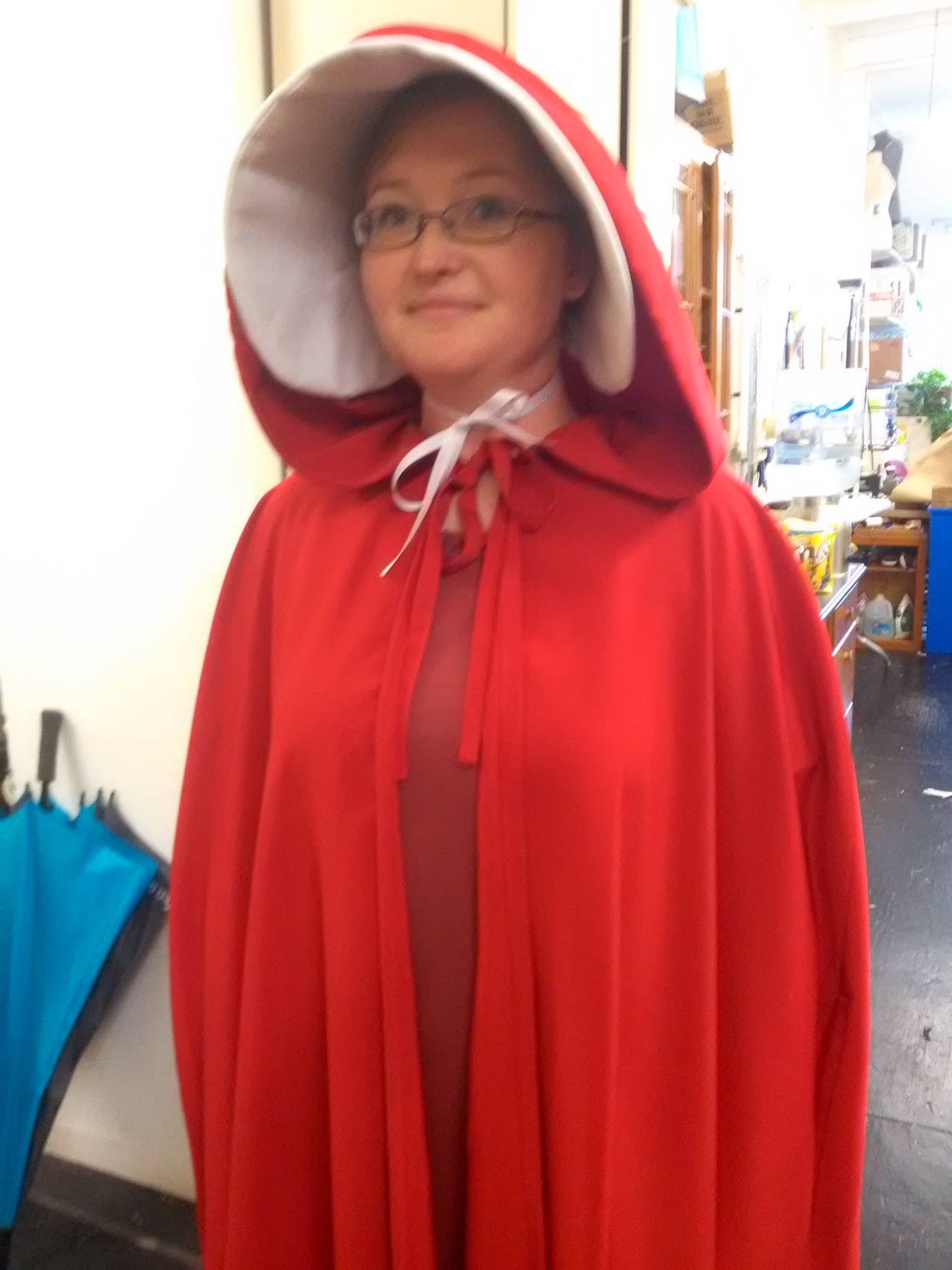 Full Set of Handmaid Costume Pieces READY to SHIP certain - Etsy