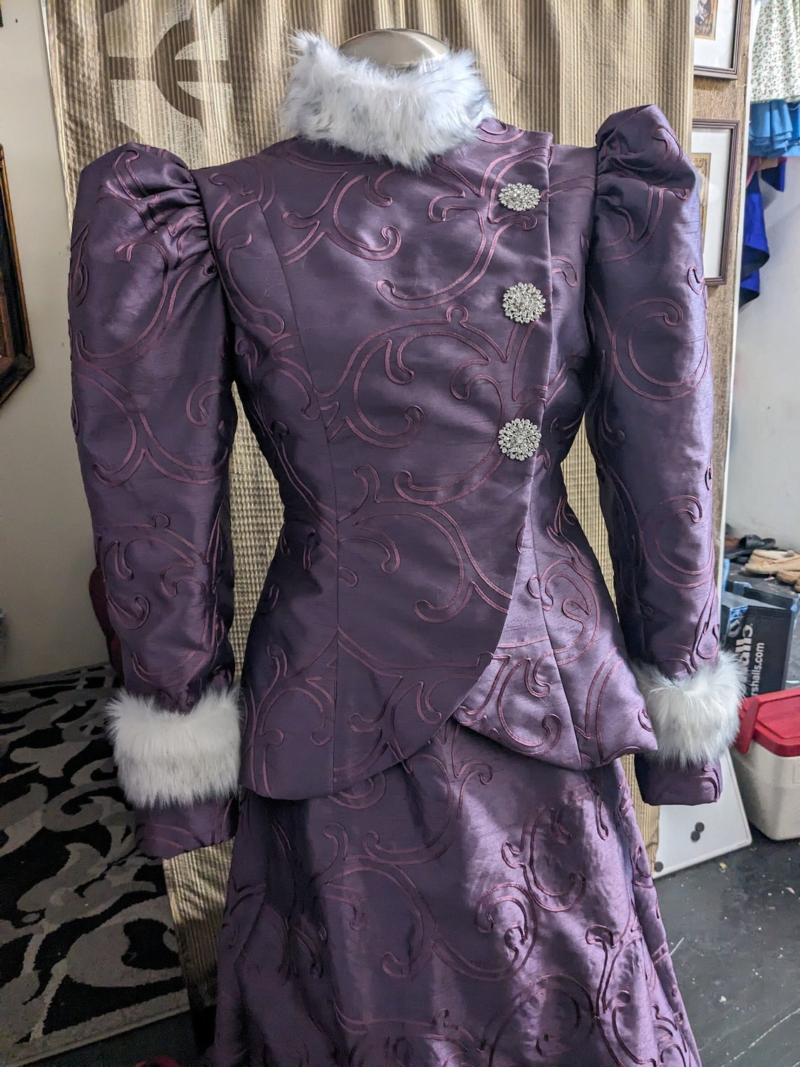 Victorian Walking Suit / 1890s Day Dress - Etsy
