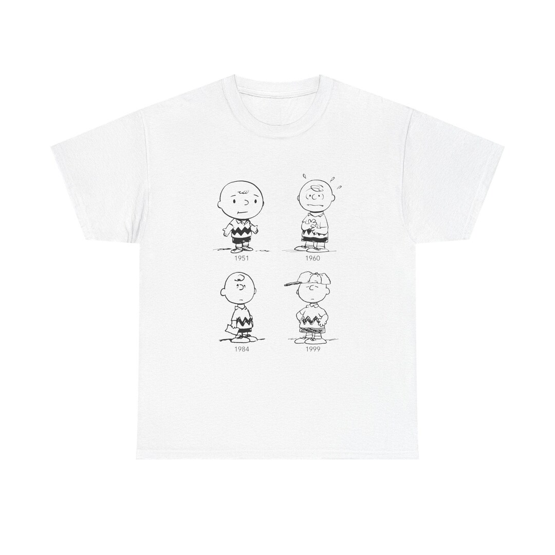 The Blockhead Hero - Through the Years - Adult Unisex Tee - Etsy UK