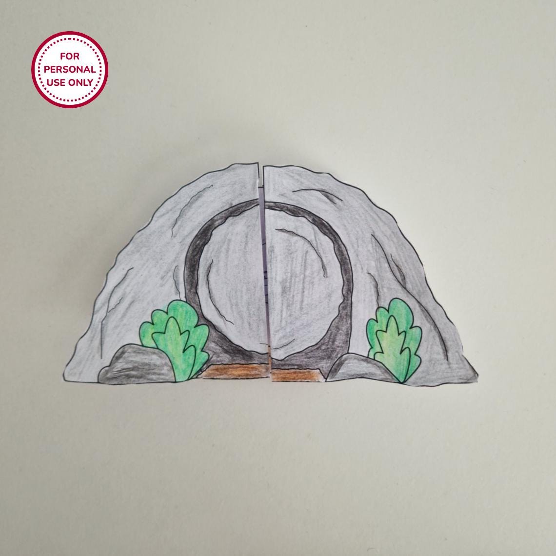 Empty Tomb Resurrection Easter Folding Bible Craft for Kids - Christian ...
