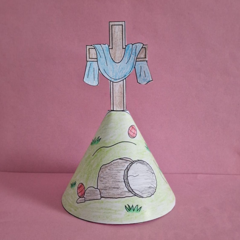 Empty Tomb Kids Craft | Easter Bible Activity | Resurrection Sunday ...