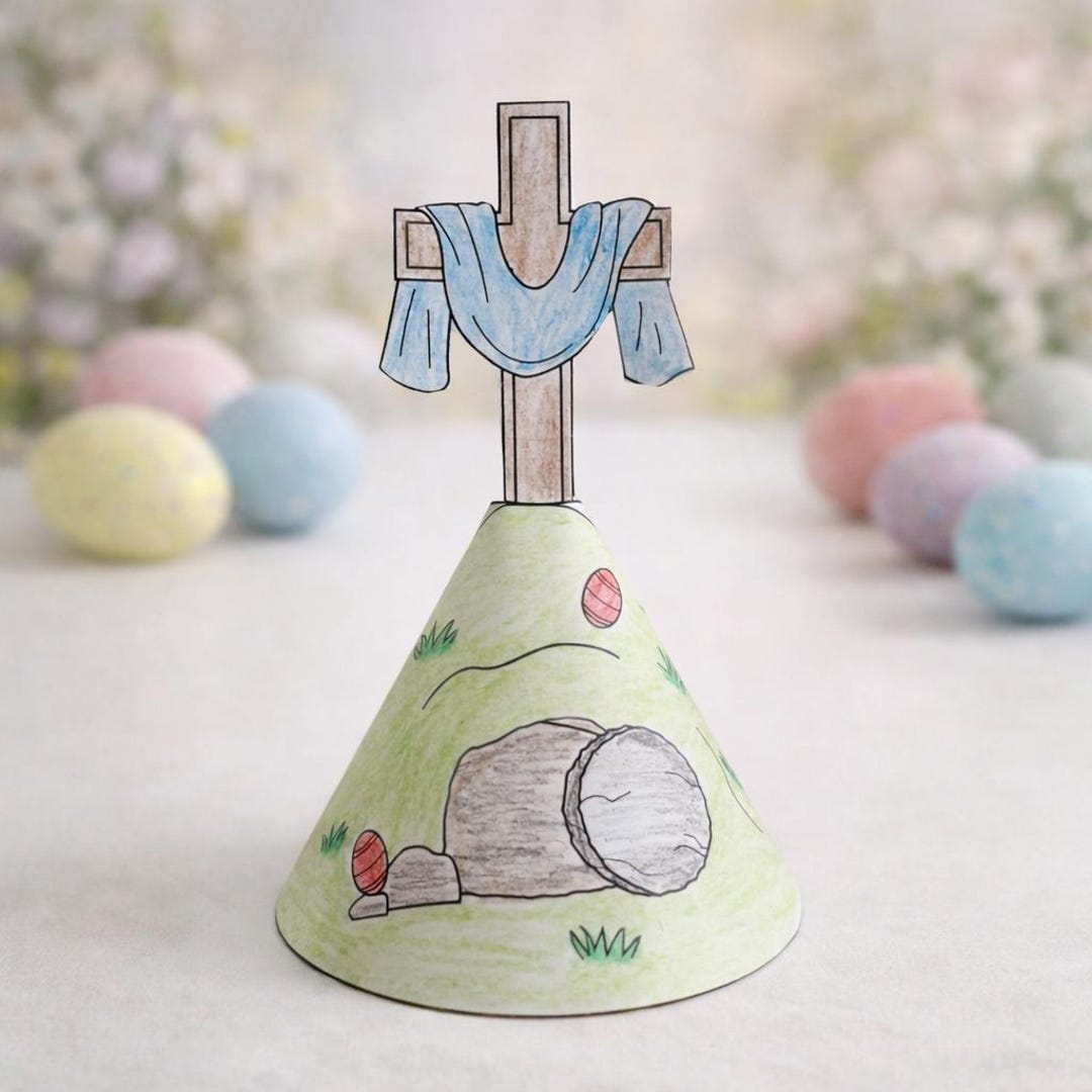Empty Tomb Kids Craft | Easter Bible Activity | Resurrection Sunday ...