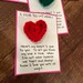 Random Act of Kindness 4 Pocket Heart Cards | Hug| Heart | Crochet ...
