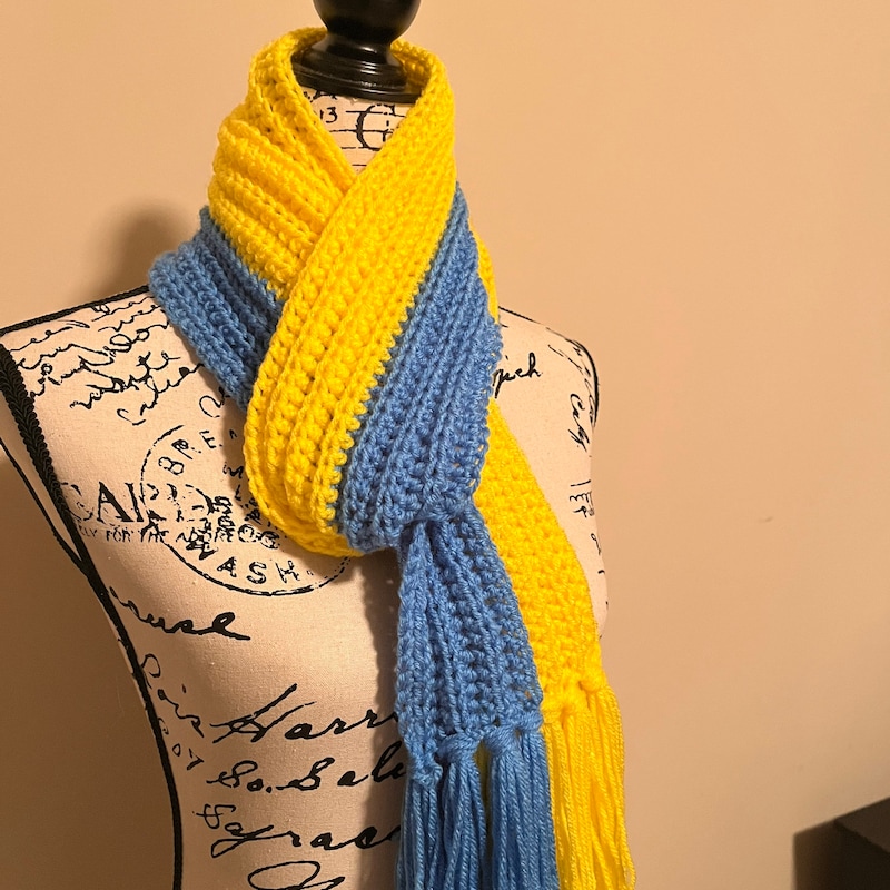 Ukraine Mens Scarf - Etsy