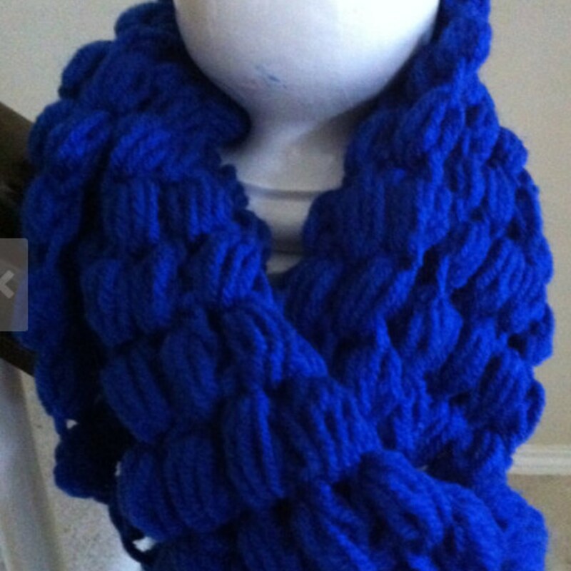 Puff Stitch Scarf - Etsy