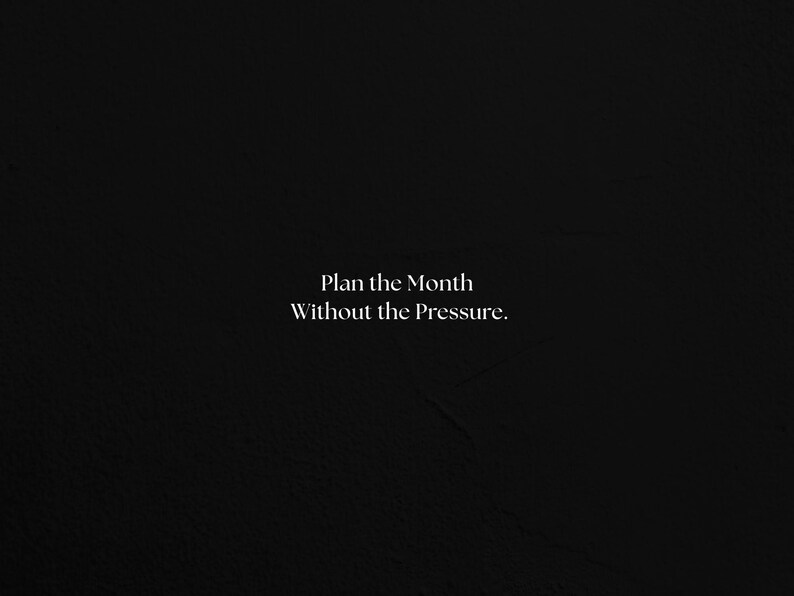 Monthly Focus Printable Wall Planner Set (5 Posters) – Mid Century ...