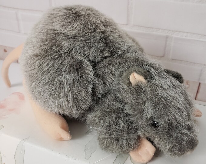 Folkmanis Folktails Gray Rat Hand Puppet Stuffed Animal RARE HTF - Etsy