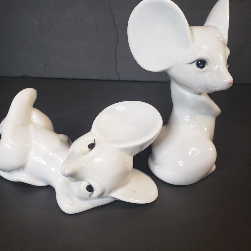 Mouse Figurine - Etsy