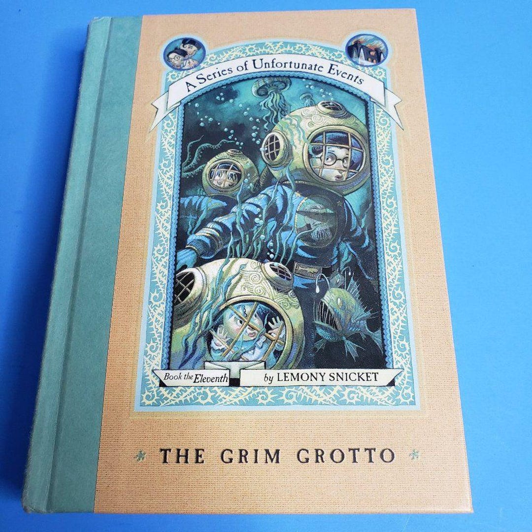 Lemony Snicket A Series of Unfortunate Events the Grim Grotto HB HC ...
