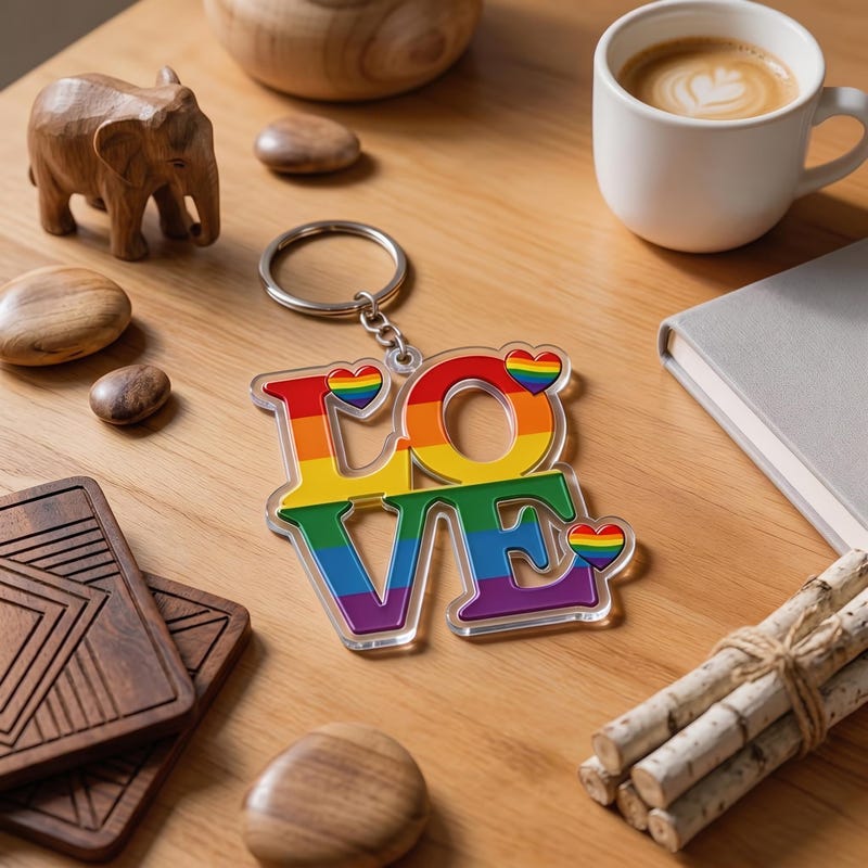 Gifts Rainbow Keyring - 60+ Gift Ideas for 2026