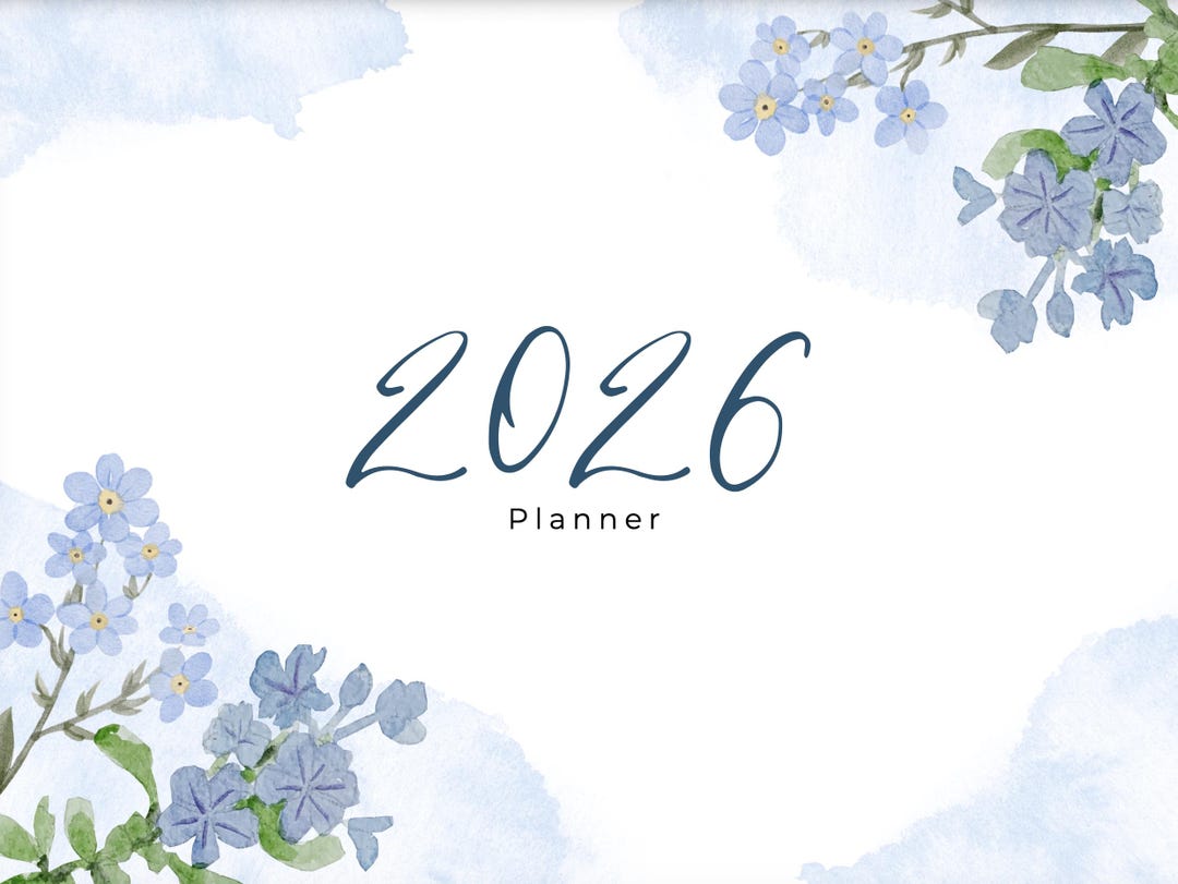 Digital Planner – Clickable and Printable PDF – Daily, Weekly, Monthly ...