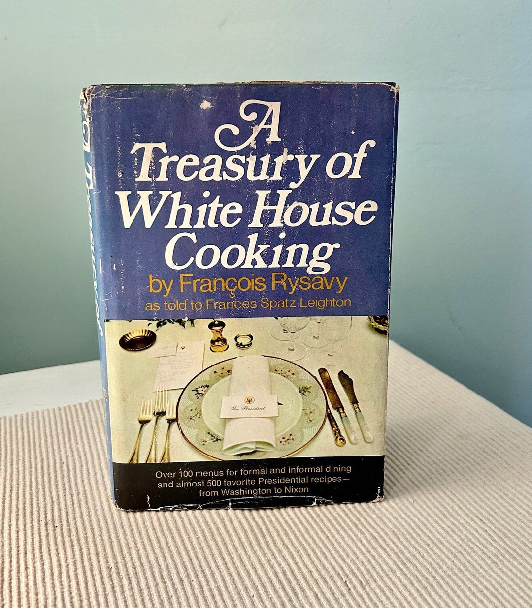 Vintage "a TREASURE of White House Cooking Cookbook" by Franciois ...