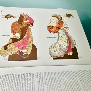 Vintage 80's "kimono PAPER Dolls" by Ming-ju Sun Paper Dolls in Full ...