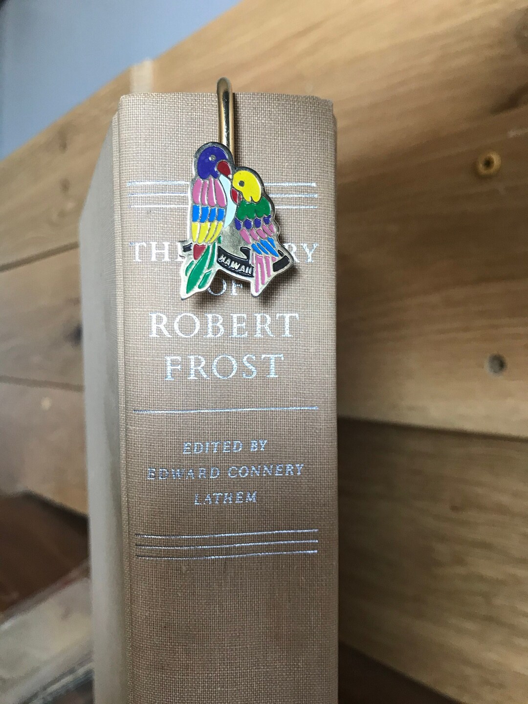 Vintage Hawaiian Parrot Bookmark: Enamel 1987 Aloha Corp - Etsy