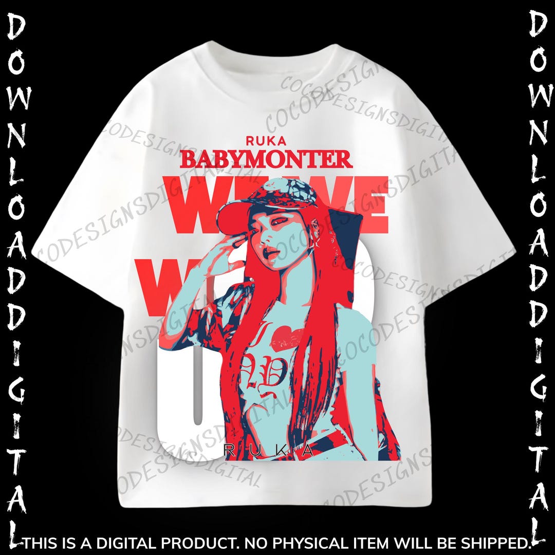 BABYMONSTER Ruka Shirt Design, Kpop Fan Graphic Tee, Ruka Babymonster ...