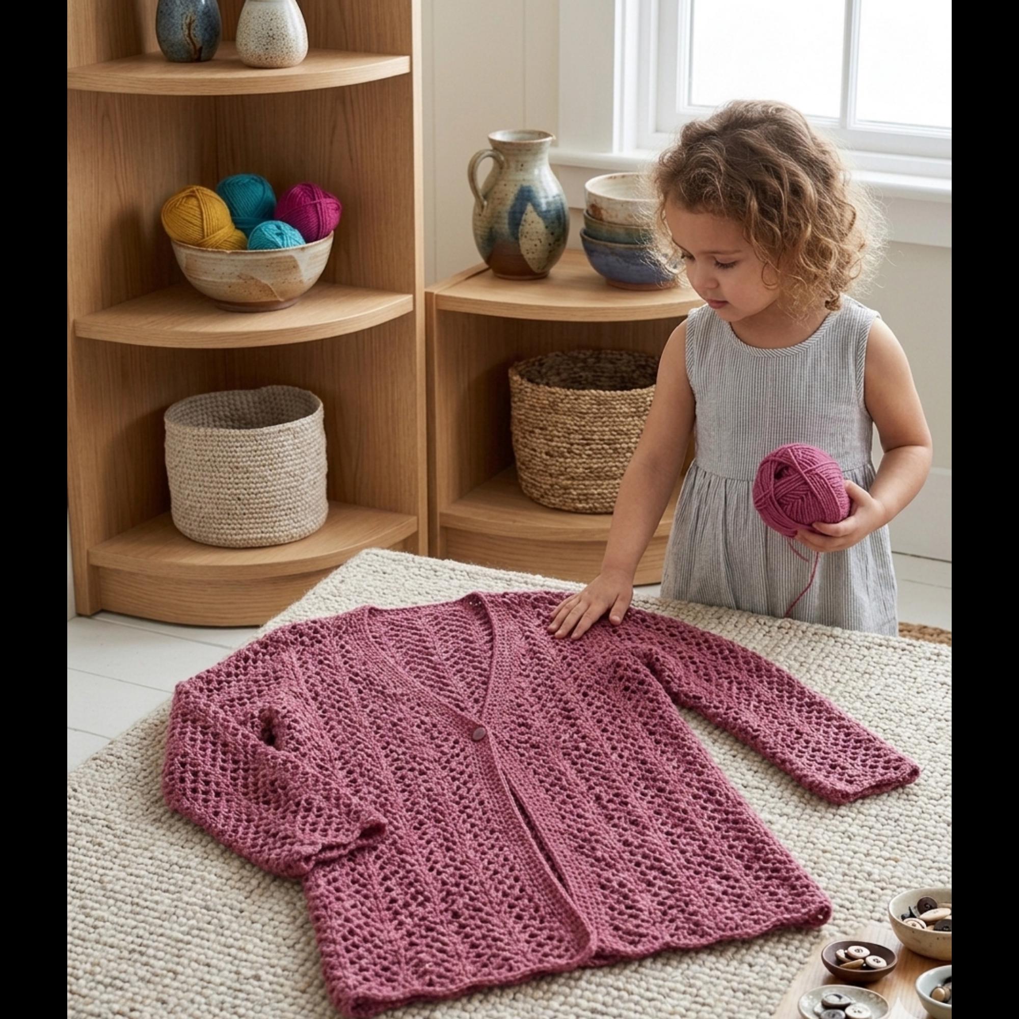 Ladies Crochet Cardigan Pattern PDF, Textured Cardigan Crochet Pattern ...