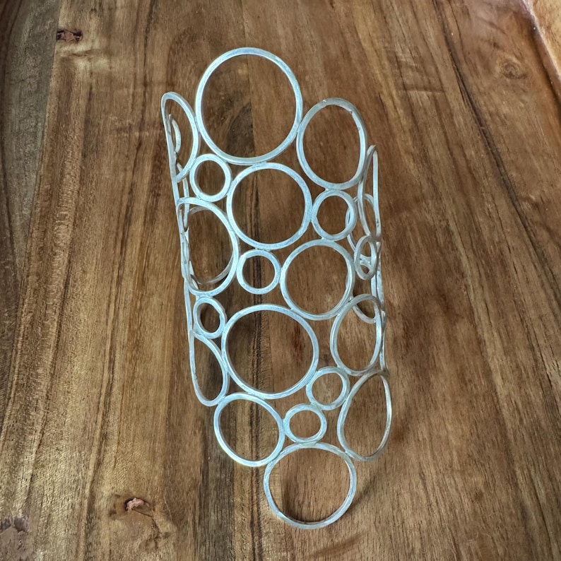 Birabiro the Wondo Genet Statement Bracelet in Sterling Silver - Etsy