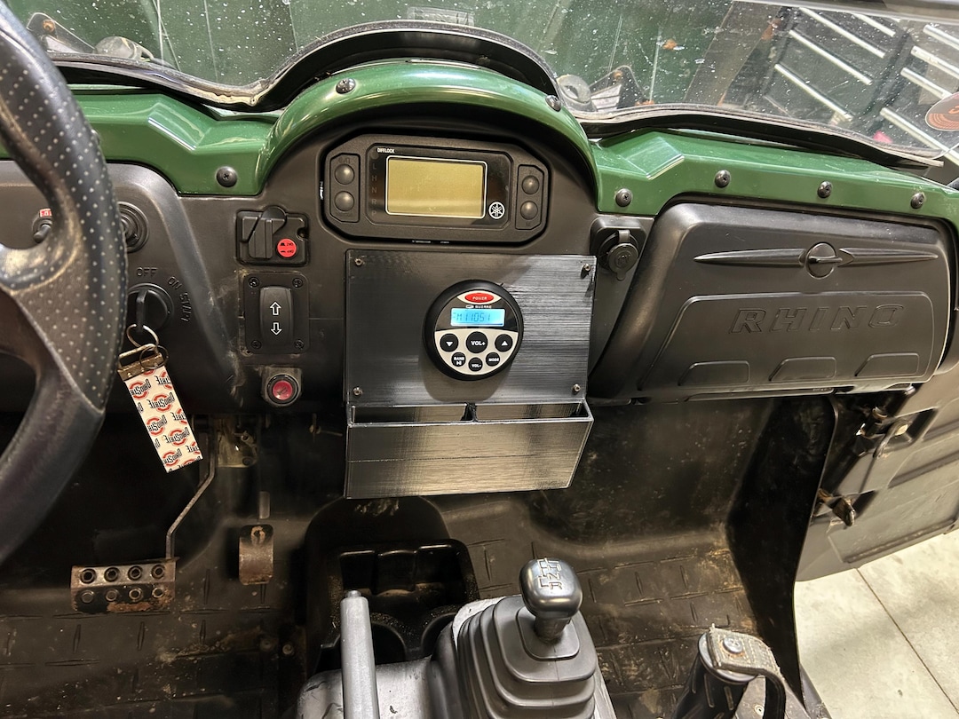 Yamaha Rhino Radio Plate With Cell Phone Holder - Etsy