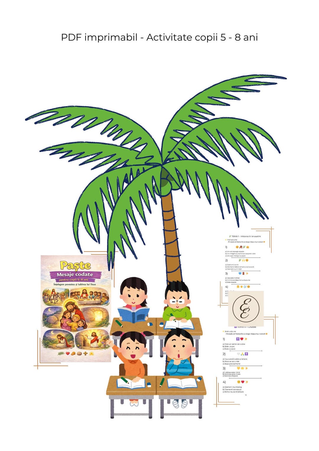 Paste Copies 5-8 Years – Activity Crestină PDF – Mesaje Codate ...