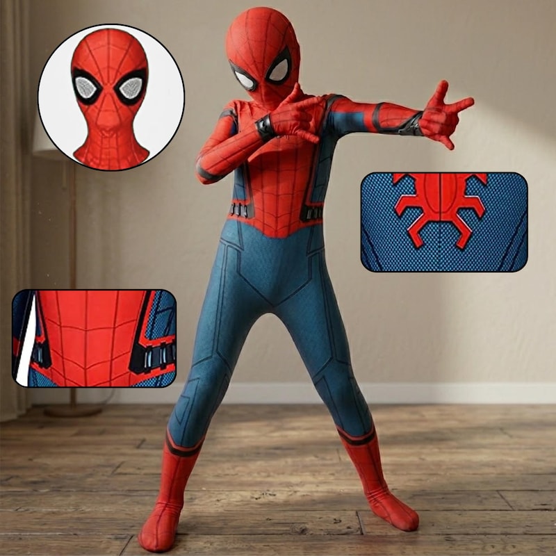Spiderman Fancy Dress - Etsy UK
