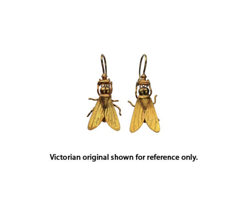 Victorian Novelty Fly Earrings - Etsy