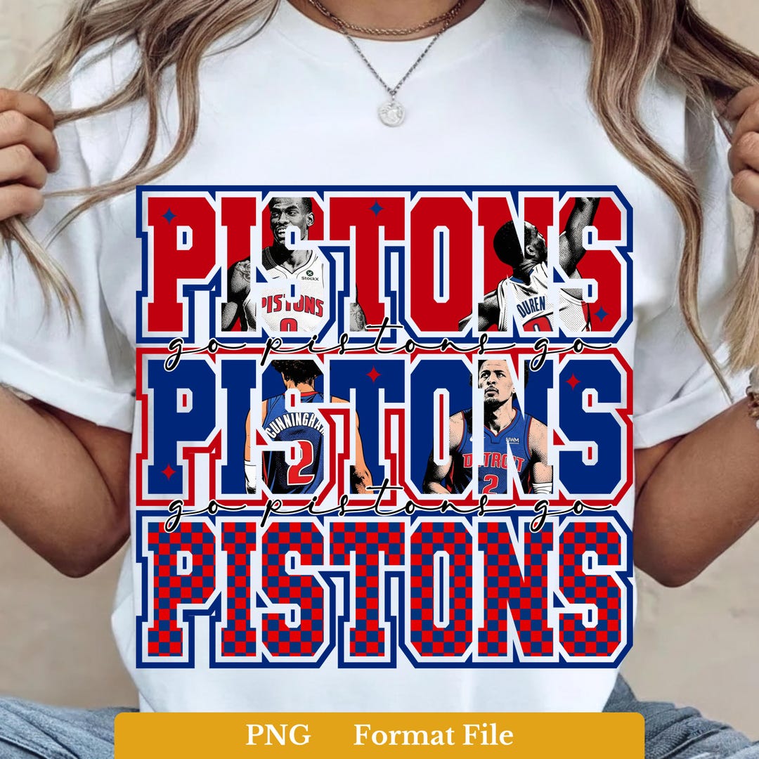 Pistons Basketball Team Mascot PNG: Cade Cunningham and Jalen Duren ...