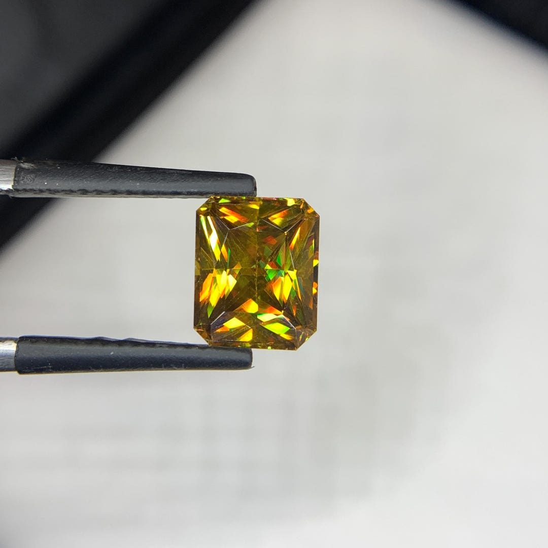 2.86 Ct Natural Sphene/titanite Scissor Shape Loose Gemstone From ...
