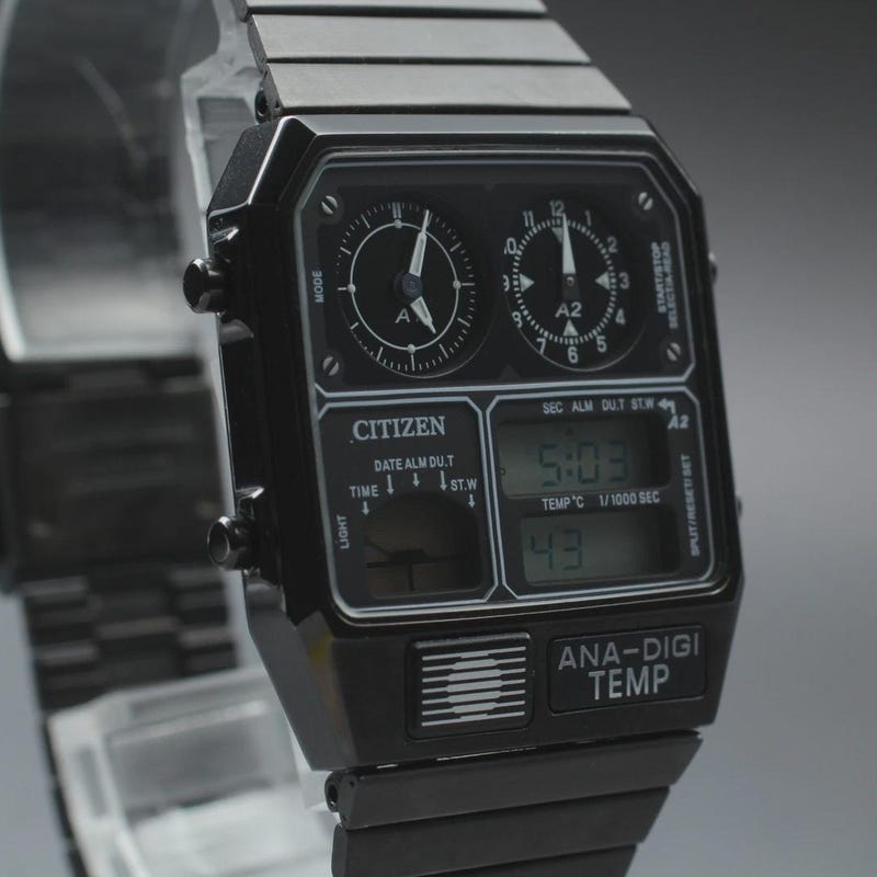 Citizen Ana Digi Vintage - Etsy