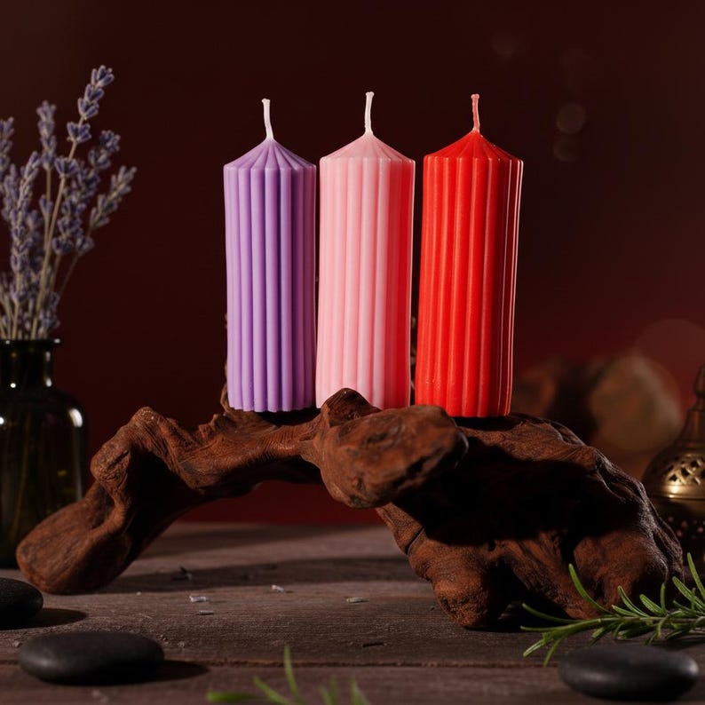 Low Temperature Wax Play Candles - Handmade Soy Candle - Skin Safe Wax ...
