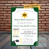 Police Academy Graduation Party Invitation - Digital File ...