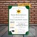 Sheriff's Academy Graduation Party Invitation - Digital File ...