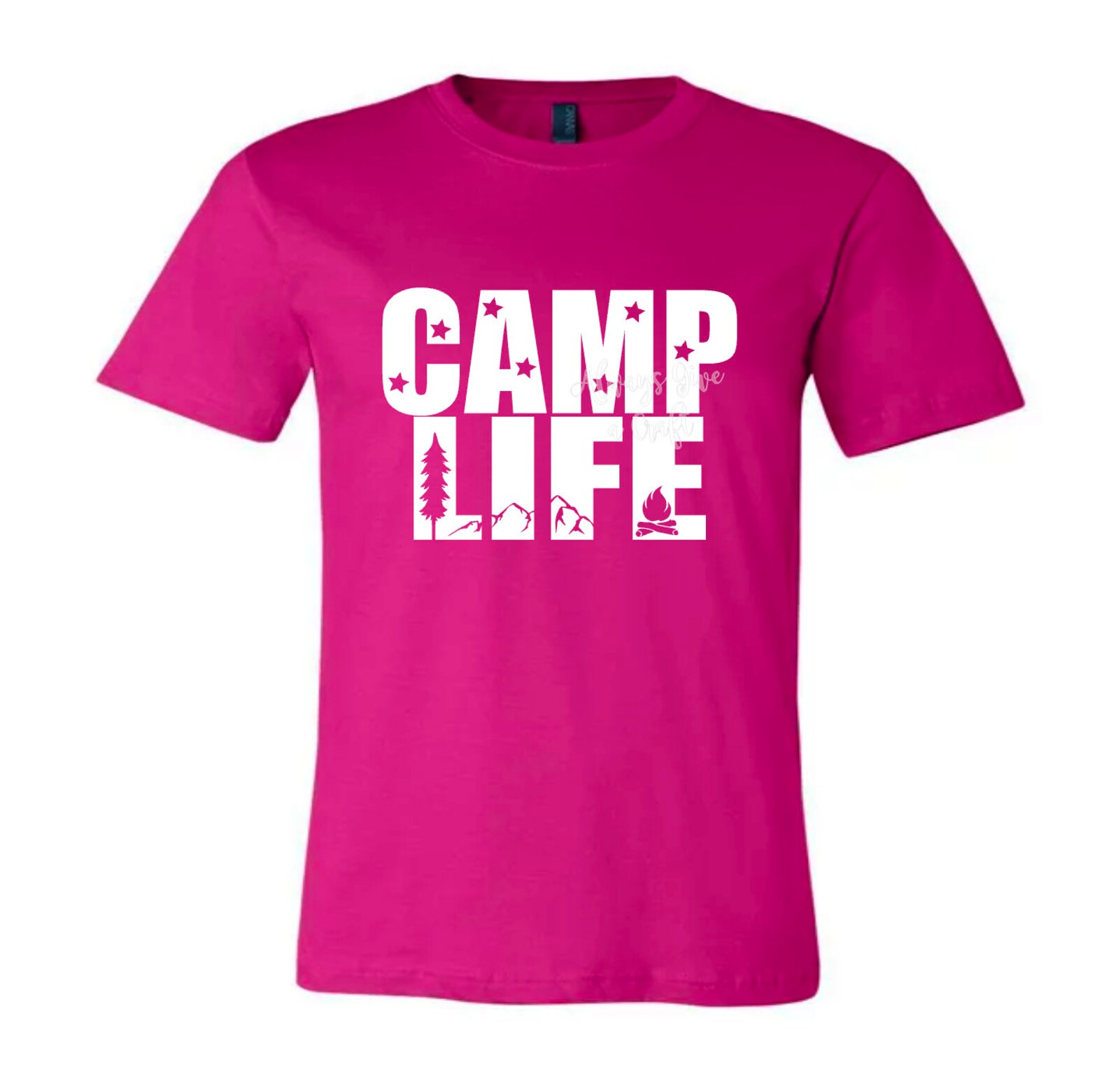 Camp Life Graphic Instant Digital Download File, Make a Decal Shirt Hat ...