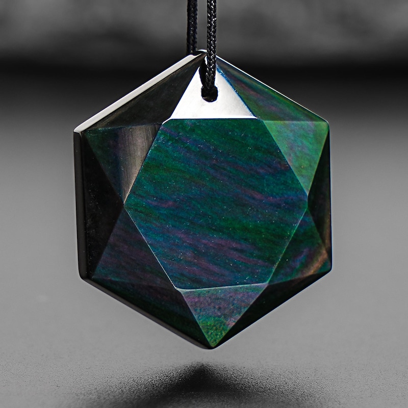 Obsidian Rainbow Hearts - Etsy