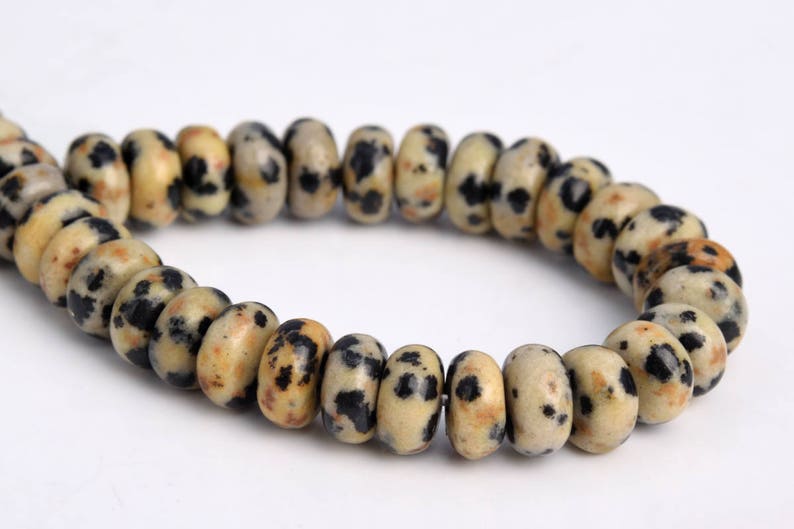 Dalmatian Jasper Beads Grade AAA Genuine Natural Gemstone | Etsy