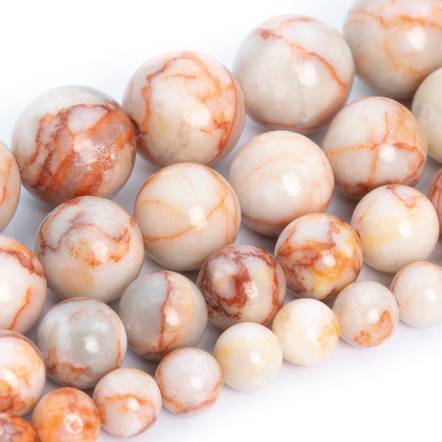 Genuine Natural Picture Jasper Gemstone Grade Aa Round 4mm 6mm - Etsy