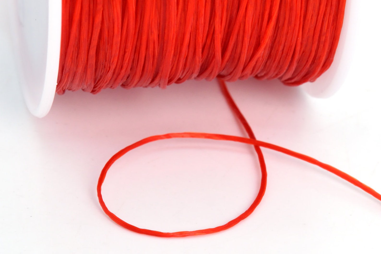 0.8MM Red Elastic Cord / Thread Crystal String 1 Spool 60 - Etsy