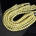 Yellow Lemon Jade Beads Genuine Natural Grade AAA Gemstone Round Loose ...