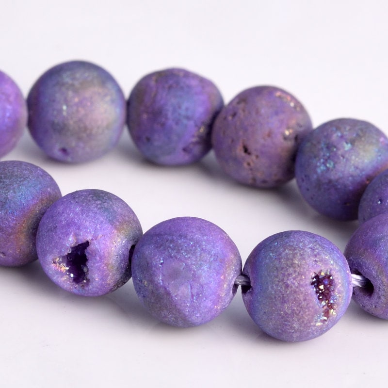 Druzy Beads - Etsy