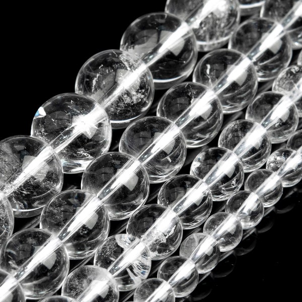 Clear Glass Beads - Etsy