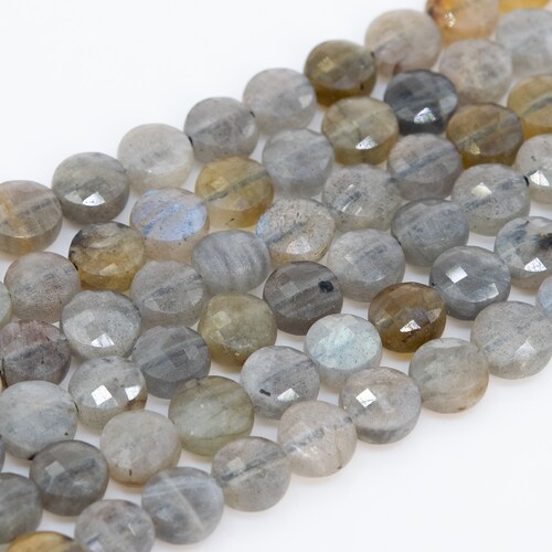 15.5 6mm Round Faceted Labradorite Gemstone Beads - Etsy