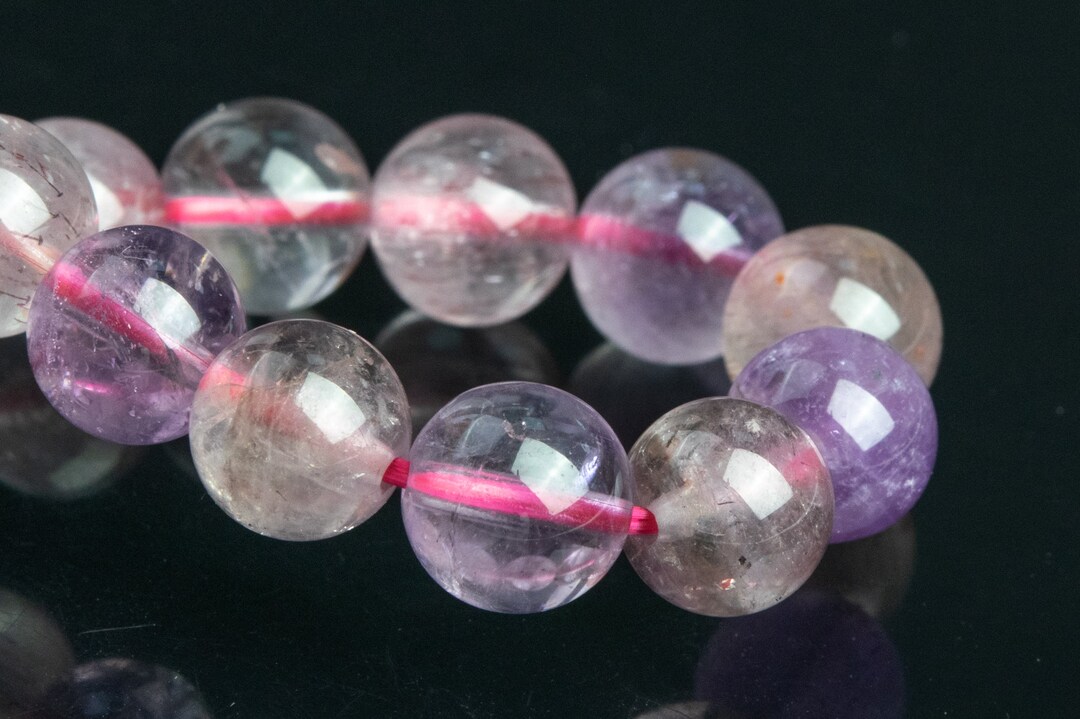 8MM Super Seven Beads Bracelet Grade AA+ Genuine Natural Round Gemstone ...
