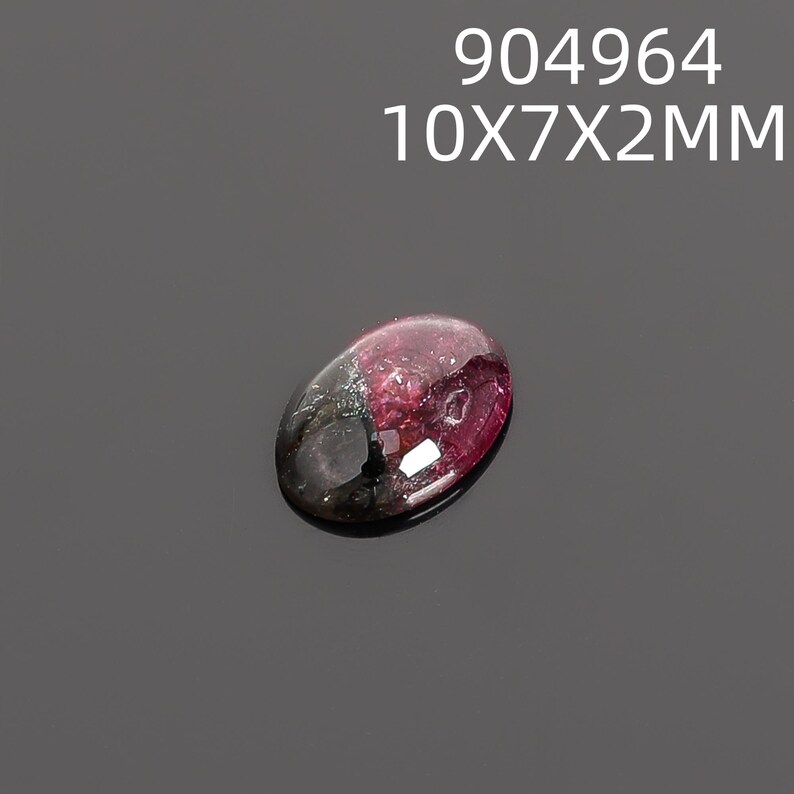 Grade AAA Pink/green/red Oval Tourmaline Not Drilled Cabochon Natural ...