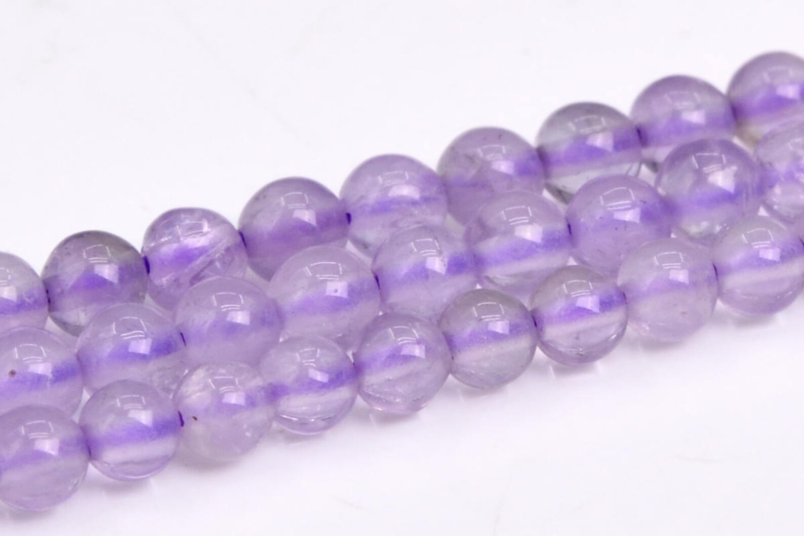 2MM Amethyst Beads Grade AAA Natural Gemstone Full Strand | Etsy