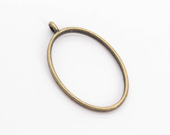 Zinc Alloy Pendant Spider Shaped Alloy Charms Antique Bronze Tone ...