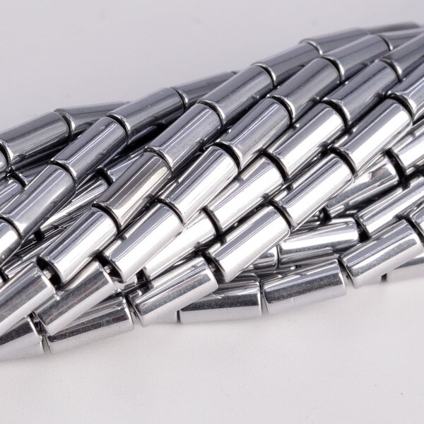 Hematite Tube Beads - Etsy