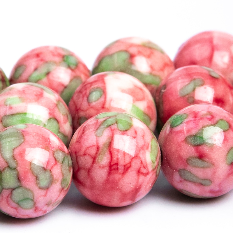 Jade Flower Beads - Etsy