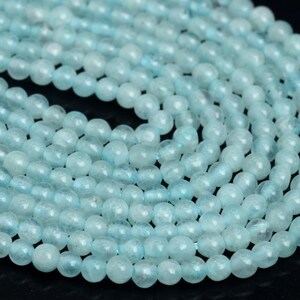 2MM Genuine Natural Blue Amazonite Beads Grade AAA Gemstone | Etsy