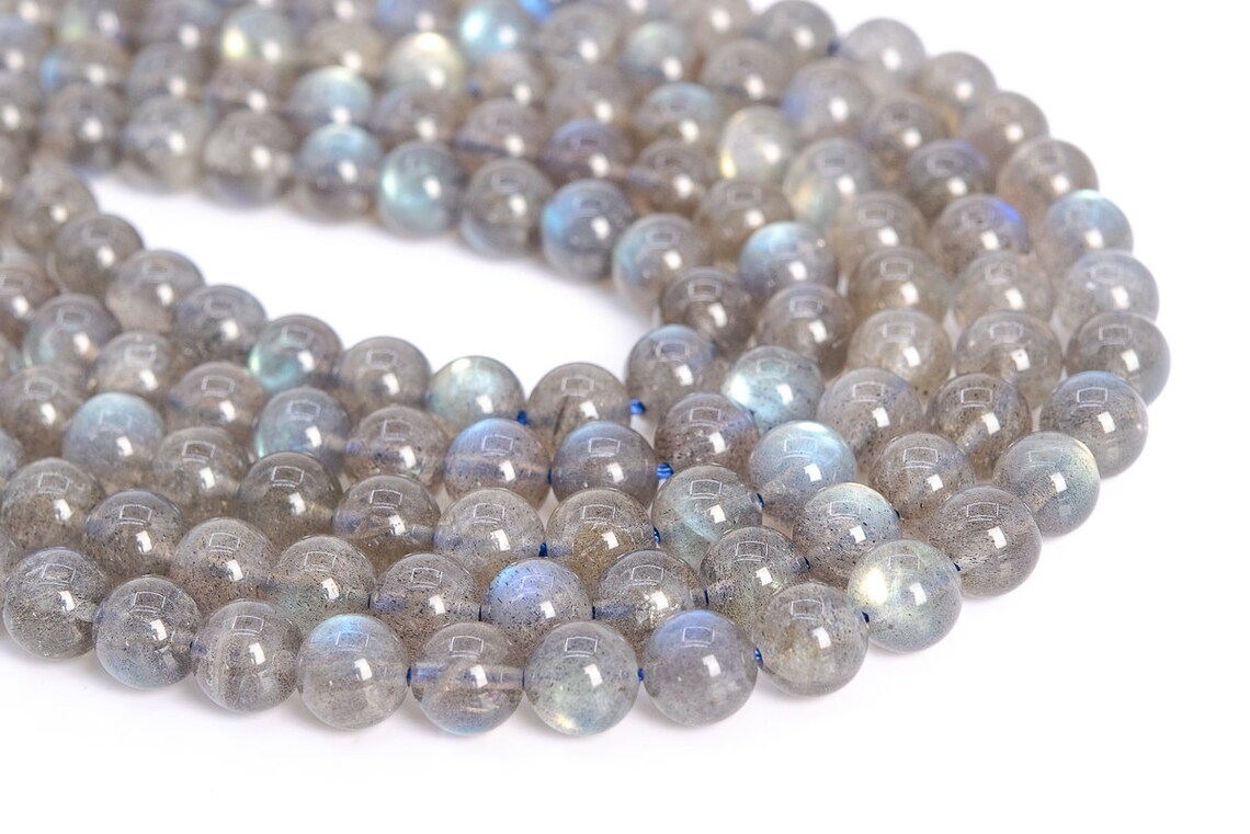 Translucent Gray Labradorite Beads Genuine Natural Grade AAA - Etsy