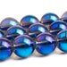 Blue Rainbow Crystal Quartz Beads Natural Grade AAA Gemstone Round ...