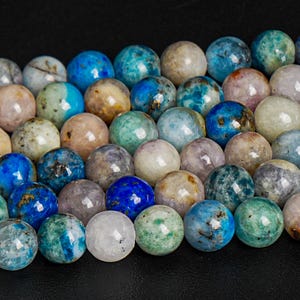 Rare 5-6MM Afghanistan Hackmanite UV Reactive Fluorescent Beads Genuine ...